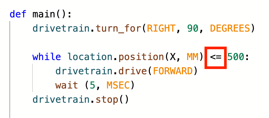 Unit 6 - Knowing Your Location - Lesson 2: Drive to Number '5' | VEX ...