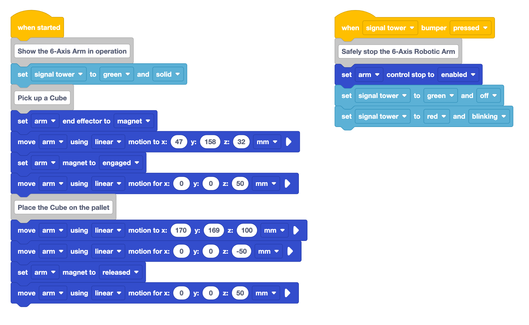 Unit 8 - Stacking Objects - Lesson 2: Stacking Cubes | VEX Education